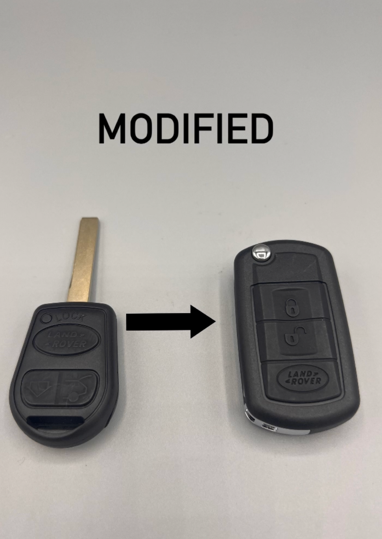 Land Rover Modified Key | Land Rover Key | Diamond Key Supply
